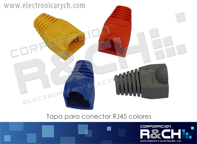 TA-RJ45 tapa para conector RJ45 colores | Electronica R&CH