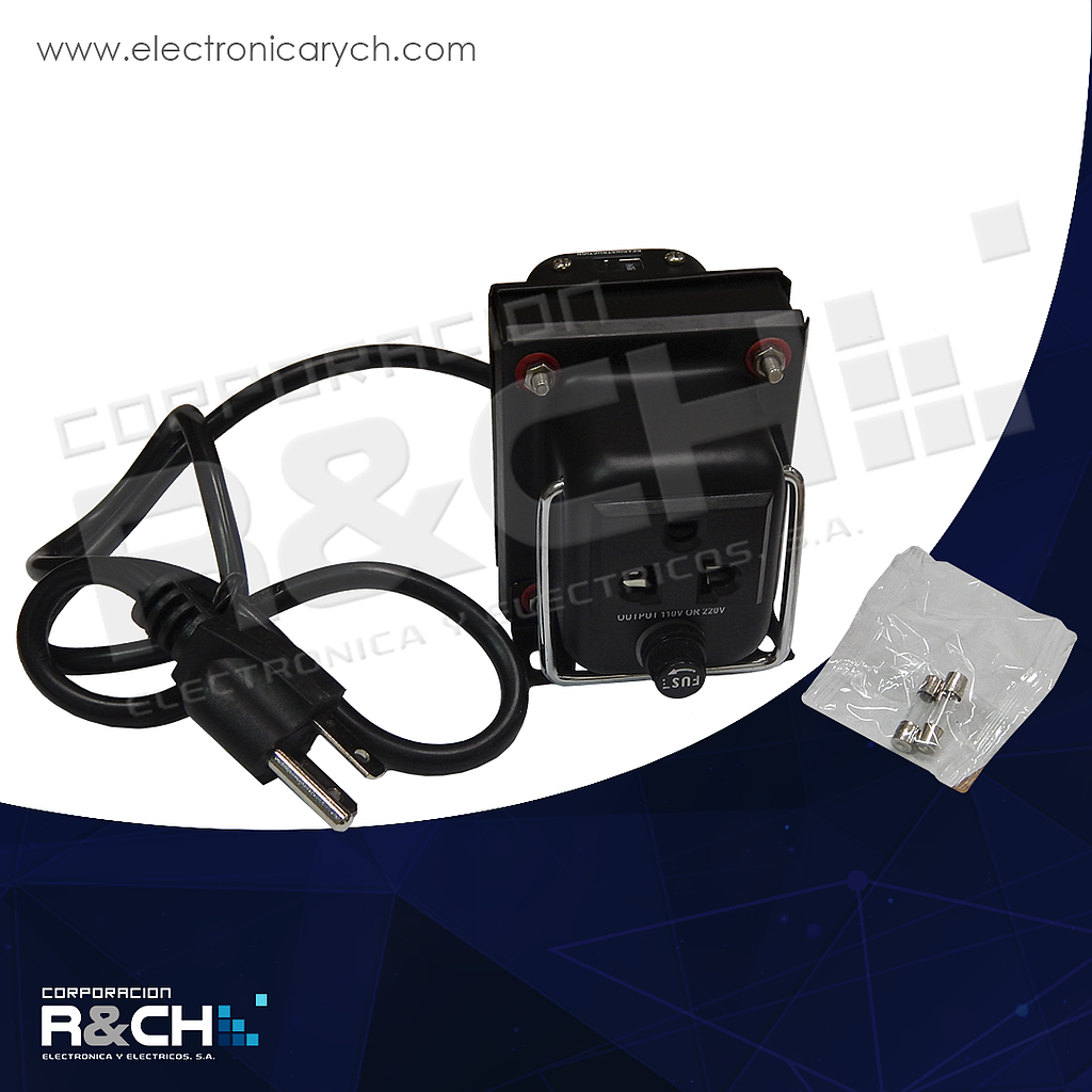 TC-100W transformador 100W step up-down | Electronica R&CH