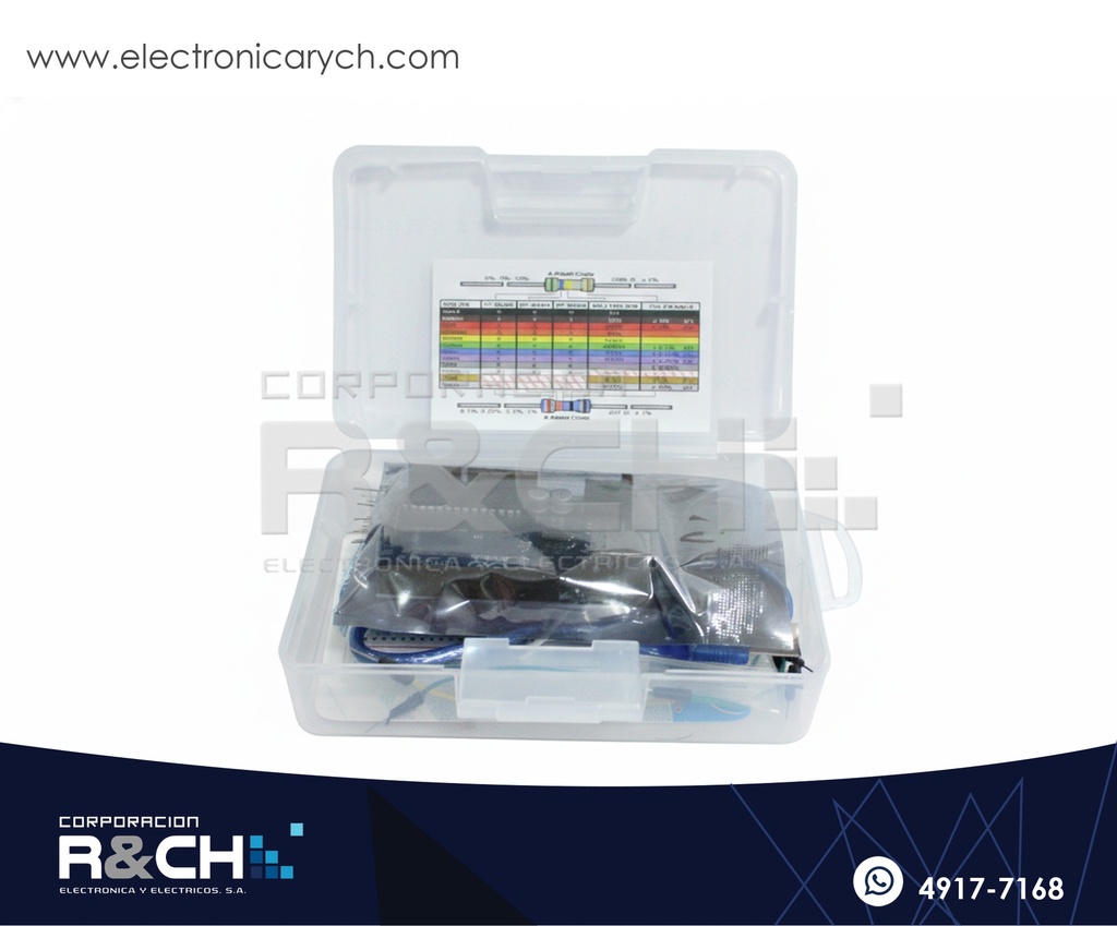 SX-1001 kit arduino starter basico incluye arduino | Electronica R&CH